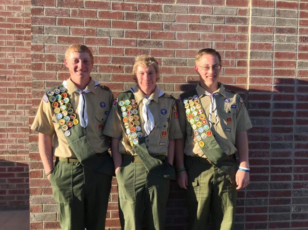 Eagle Scouts of the Week: Triplets Tanner, Tyson and Todd Edmunds ...